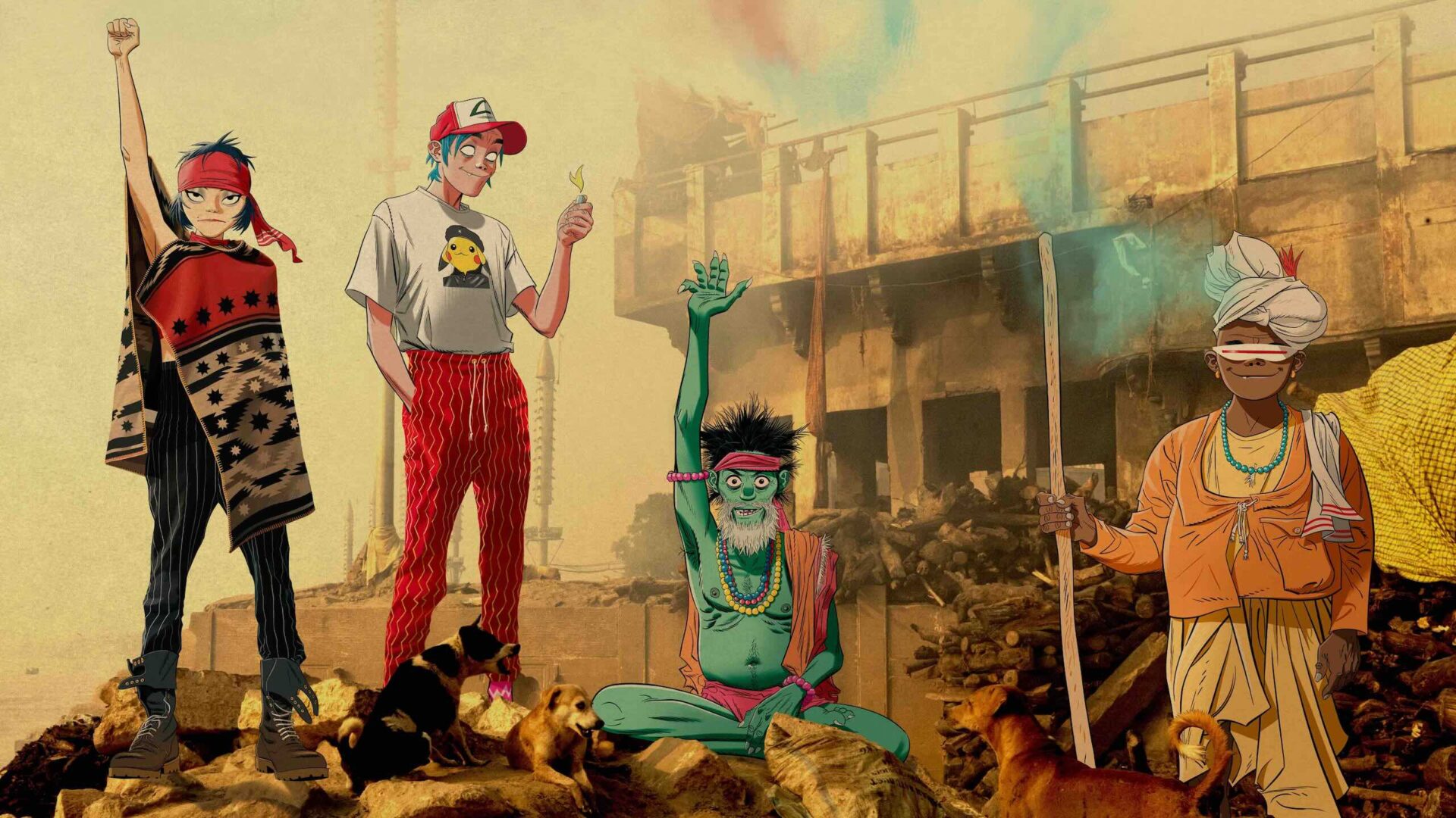 FLOOD - Gorillaz Join Forces with Bizarrap, Kara Jackson, and Anoushka ...